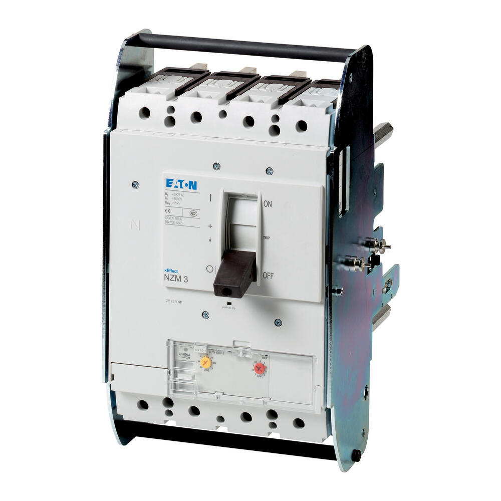 Eaton NZMH3-4-AE400 Circuit Breaker 4P 400A 250A Withdrawable Unit 150 ...