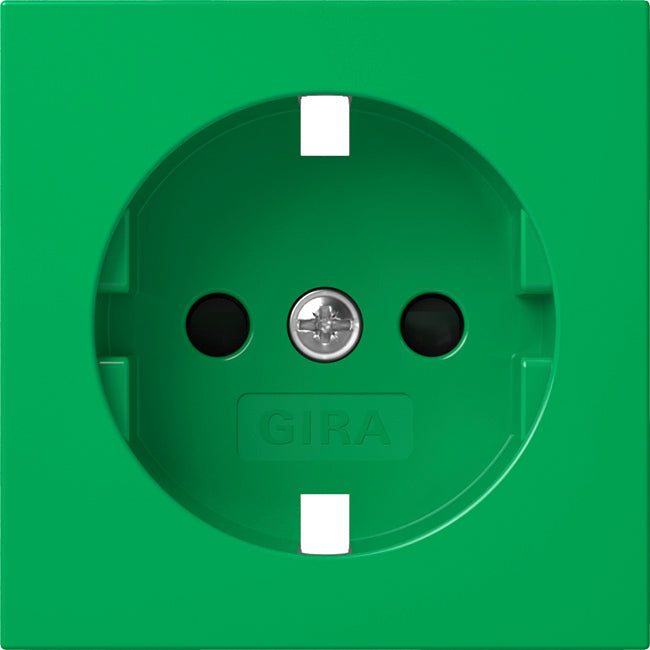 Gira Covered Socket System 55 Green - 4921107 | Tameson.com