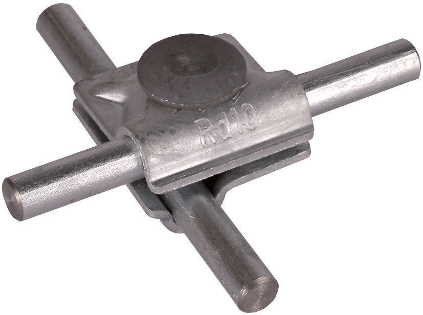 Dehn MV Clamp St/Tzn For Rd 10mm With Truss Head Screw - 391060 [2 pie ...