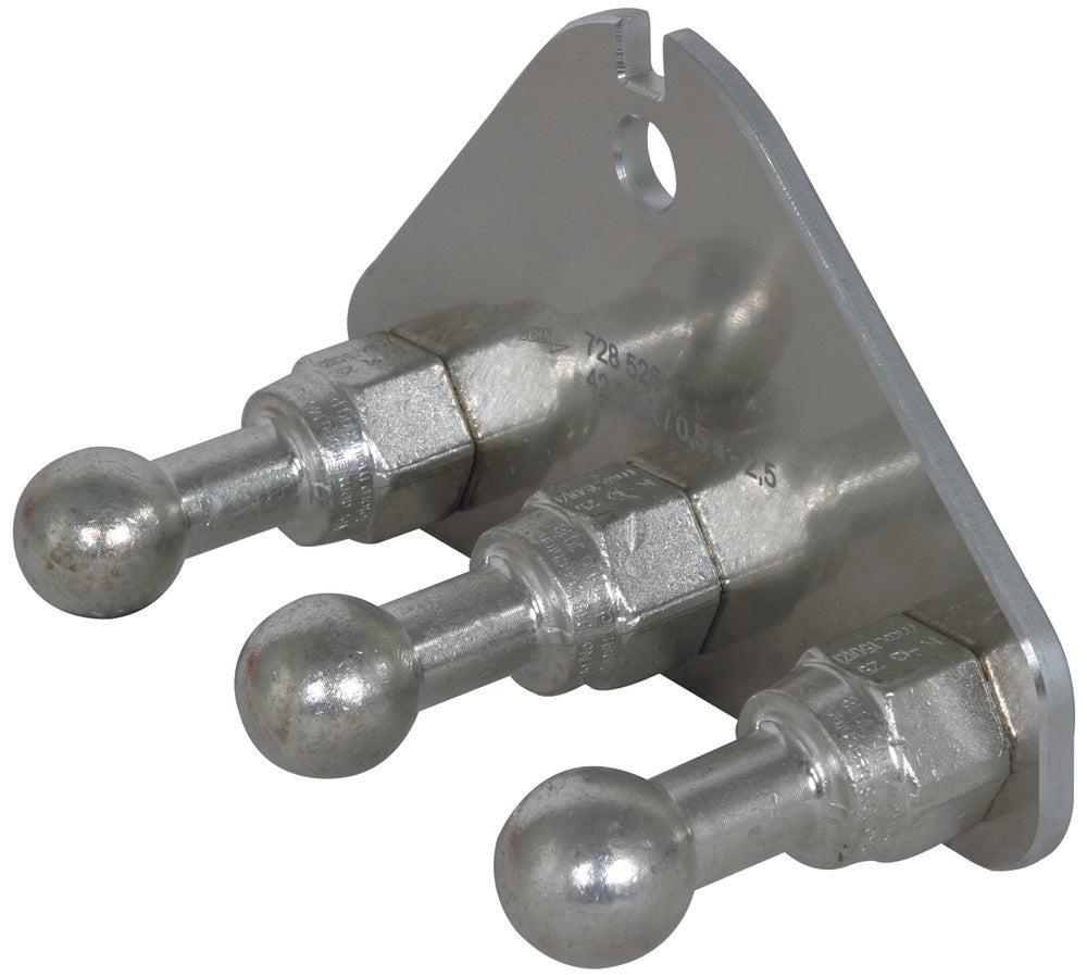 Dehn Earth Connecting Plate With 3 Fixed Ball Points - 728526 | Tameson.com