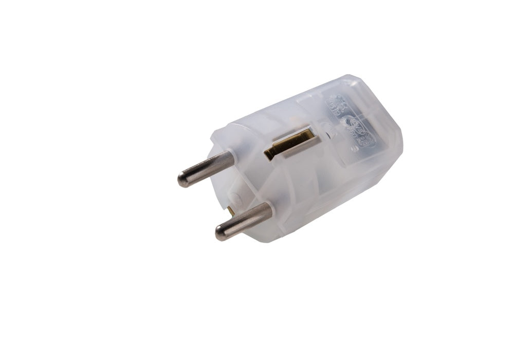 Martin Kaiser Transparent MK Plug With Earthing Contact Black Sleeve ...