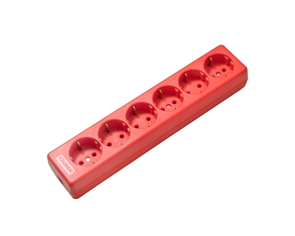 Martin Kaiser MK 6-Way Red Socket 90 Degree with Earthing Contact ...