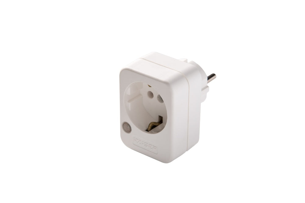 Martin Kaiser Adapter Plug With Overvoltage Protection White (European ...