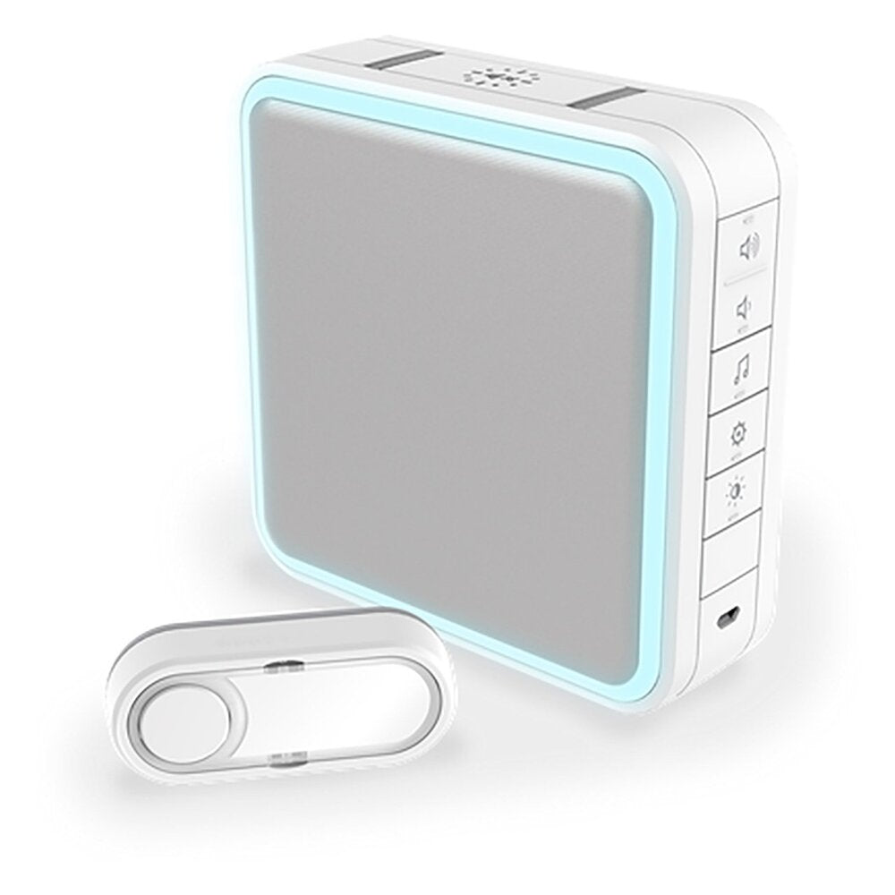 Wireless Doorbell With Range Extender - Sleep Mode And Push Button - D ...