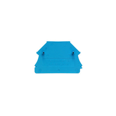 Blue Terminal End Plate 44mm x 1.5mm - 1060080000 [10 Pieces] | Tameson.com