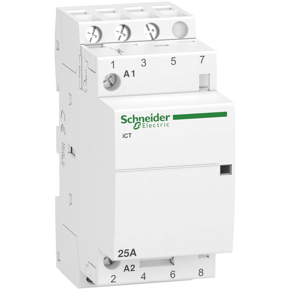 Schneider Electric ICT 25A 3P Modular Contactor 230V AC - A9C20833 ...