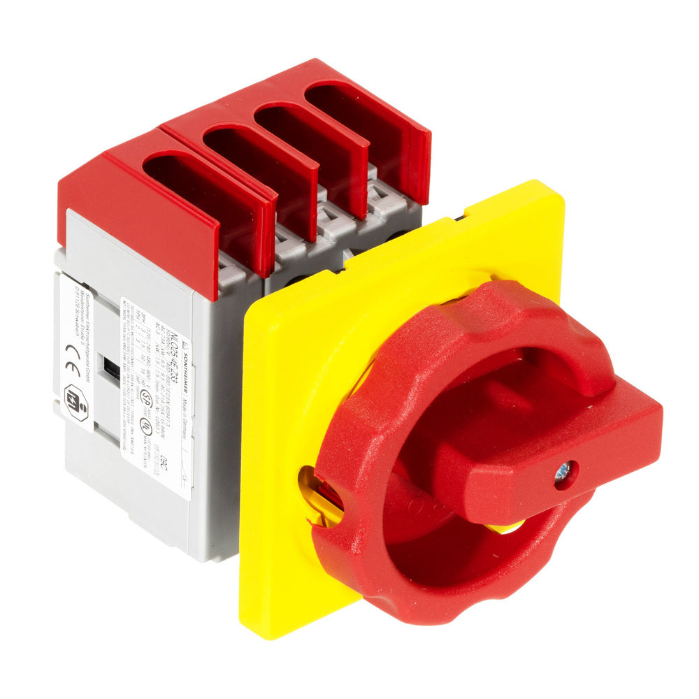 32A 4P Emergency Stop Switch Front Mount - A532340 | Tameson.com