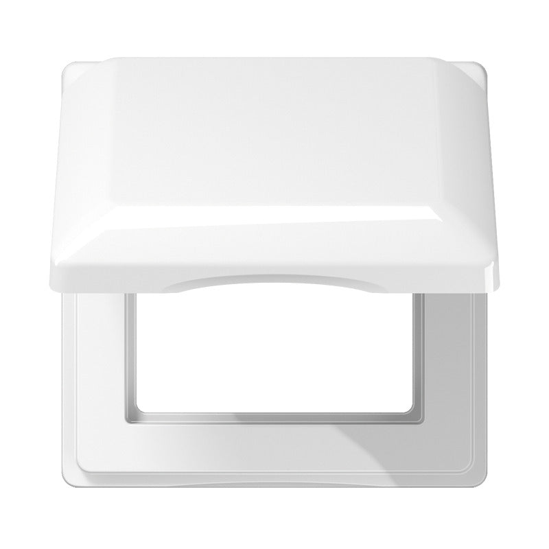 JUNG AS Range IP44 Hinged Cover Alpine White Single - AS581BFKLWW ...
