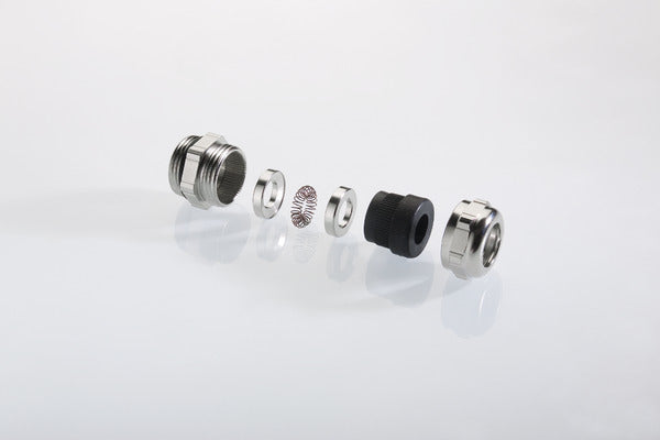 Pflitsch EMC Cable Gland PG13.5 Brass MS - 15213S05 | Tameson.com