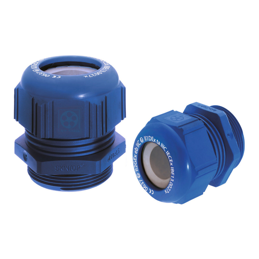 SKINTOP KR-M 16 ATEX Plus Cable Gland Blue - 54115415 [5 Pieces ...