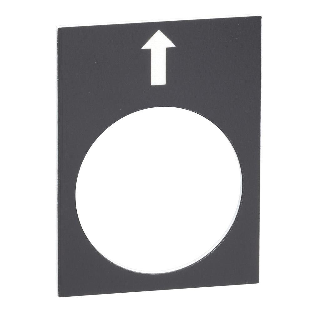 Harmony Black Left Arrow Label 30x40mm - ZB2BY2910 [5 Pieces] | Tameson.com