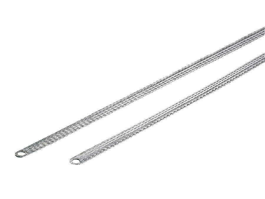 EMC Grounding Braid M8 25mm² 200mm Tinned Copper - 2412225 [10 Pieces ...