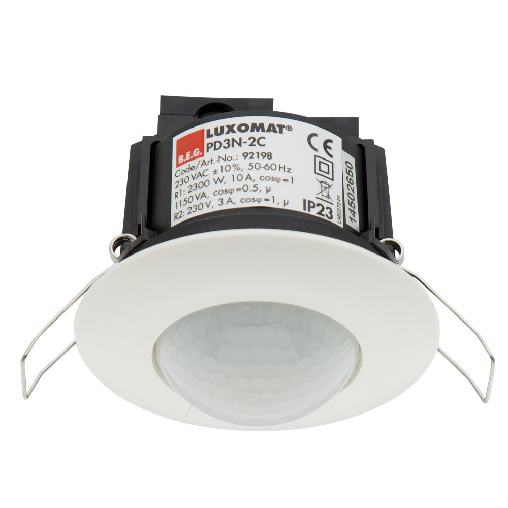 BEG Luxomat PD3N Ceiling Motion Sensor 10M Range - 92198 | Tameson.com