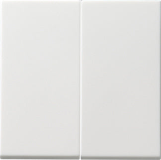 Gira System 55 2-Gang Push Button Rocker Switch Pure White - 091527 ...