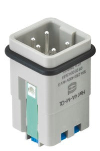 Harting Han 4A-M-QL Male Insert Connector 4P+PE - 09200042633 | Tameson.com