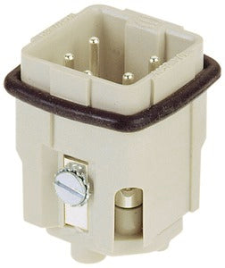 Harting Han 4A Male Insert Connector 4P+PE 10A - 09200042611 | Tameson.com