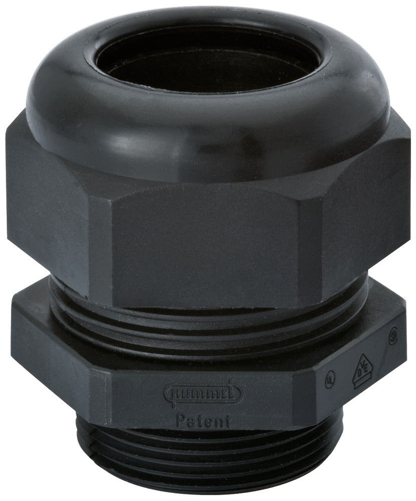 HSK-K NPT 1/2 Inch Cable Gland Black Polyamide - 1209120170 [10 Pieces ...