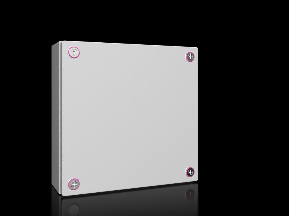 Rittal KX Steel Terminal Box 300x300x120mm IP66 - 1507000 | Tameson.com