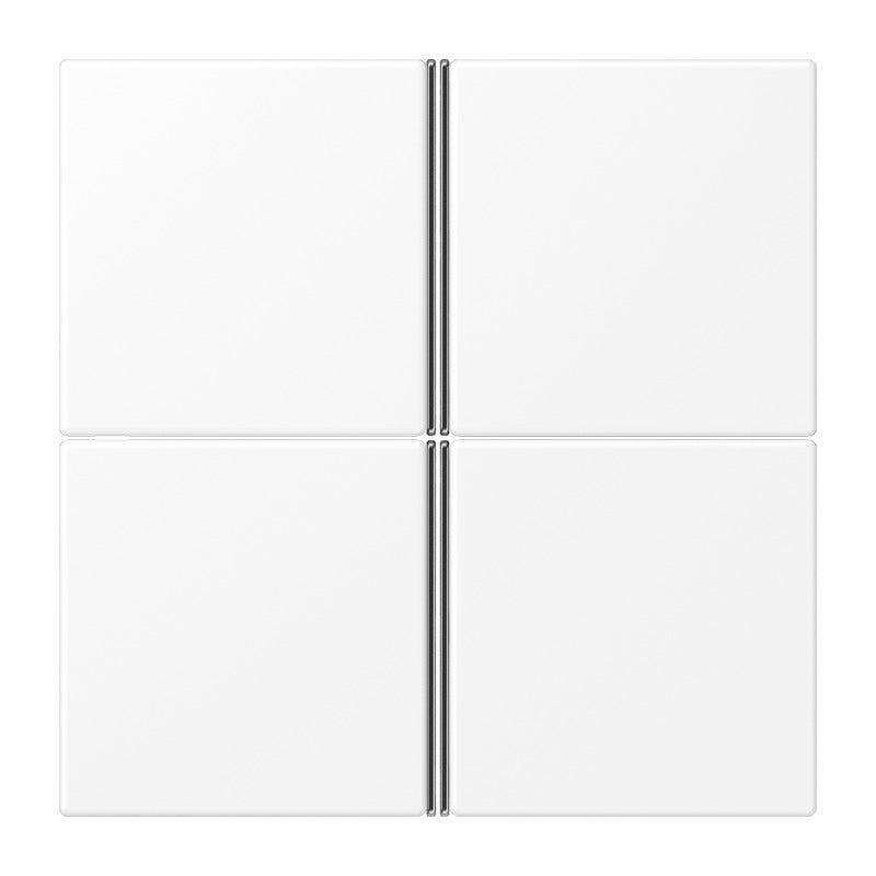 Jung F40 LS 4 Button KNX Control Panel Matt White - LS404TSAWWM ...