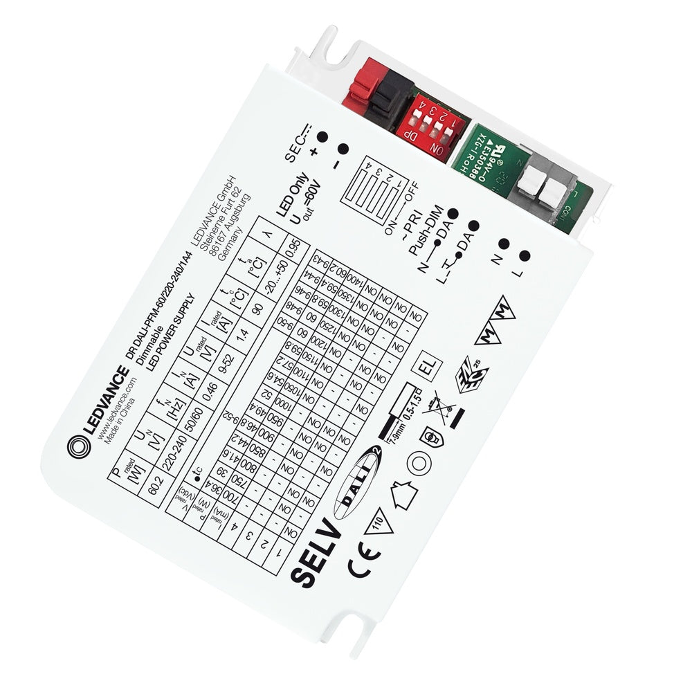DALI Performance LED Driver 60W 1400mA SELV - 4058075421929 | Tameson.com