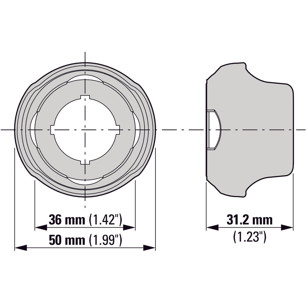 Eaton M22 Emergency Stop Guard Ring IP65 - 198596 | Tameson.com