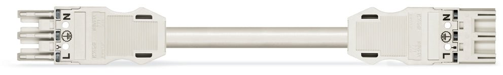 Pre-Assembled B2ca Cable 3x1.5mm Socket Plug White 3M - 771-9293/016-3 ...