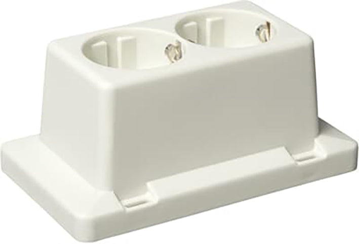 ABB Double Socket Cover With Ground For 3611 Box - 1SPA007160F9200 ...
