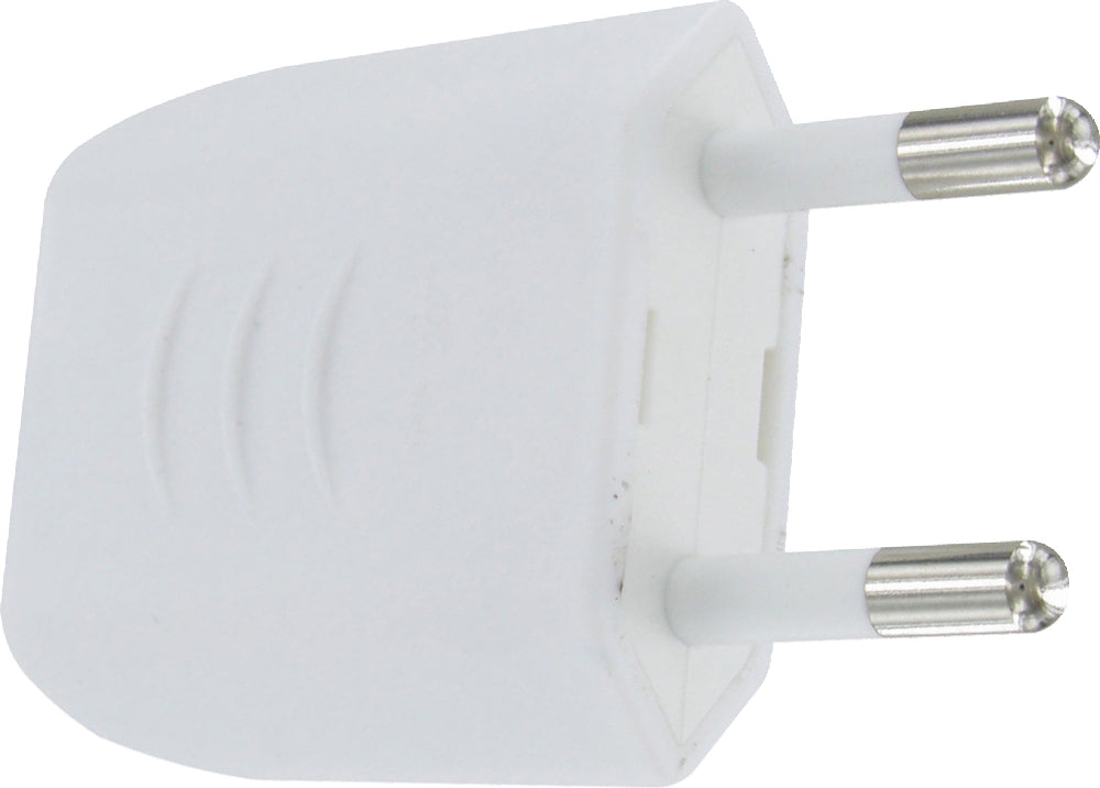 Euro Power Plug 2.5A White - 177013009 [10 Pieces] | Tameson.com
