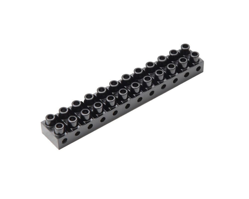 12-Pole Terminal Block 6mm² Thermosetting IP20 - 681/SW [5 Pieces ...