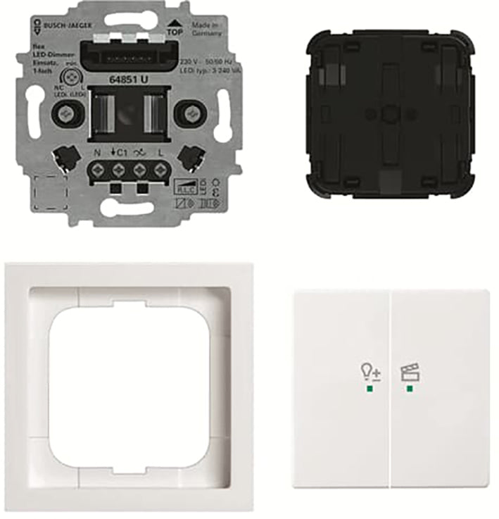 ABB Busch Free@Home Wireless Flex Dimmer Set Future 84 ...