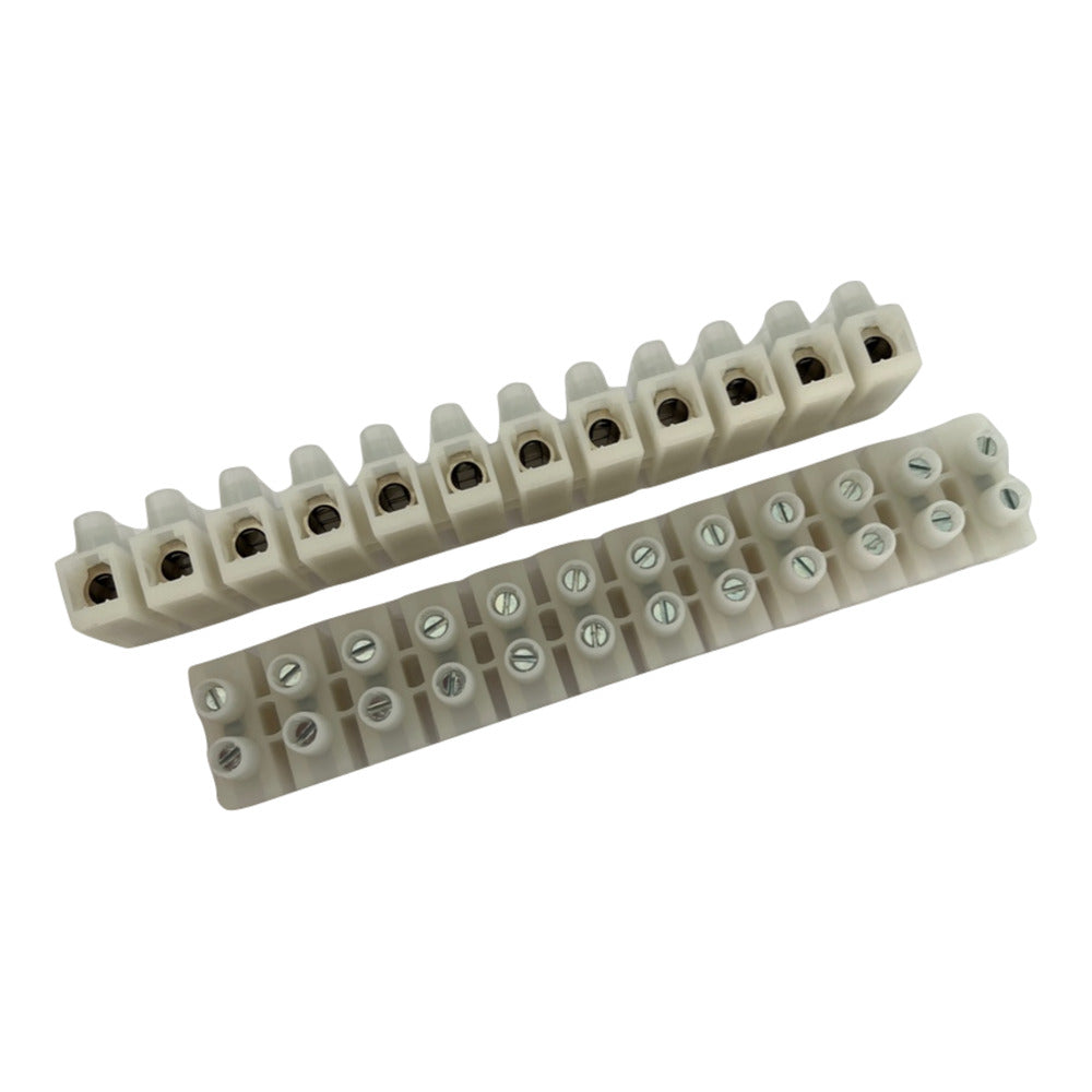 Tekox 12-Pole Terminal Strip 2.5mm² With Wire Protector - CH PH0725P12 ...