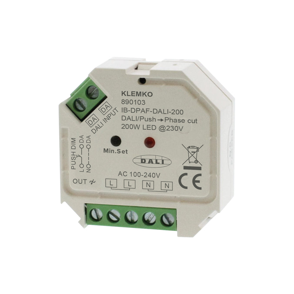 DALI LED Phase Cut Dimmer Module 200W - 890103 | Tameson.com