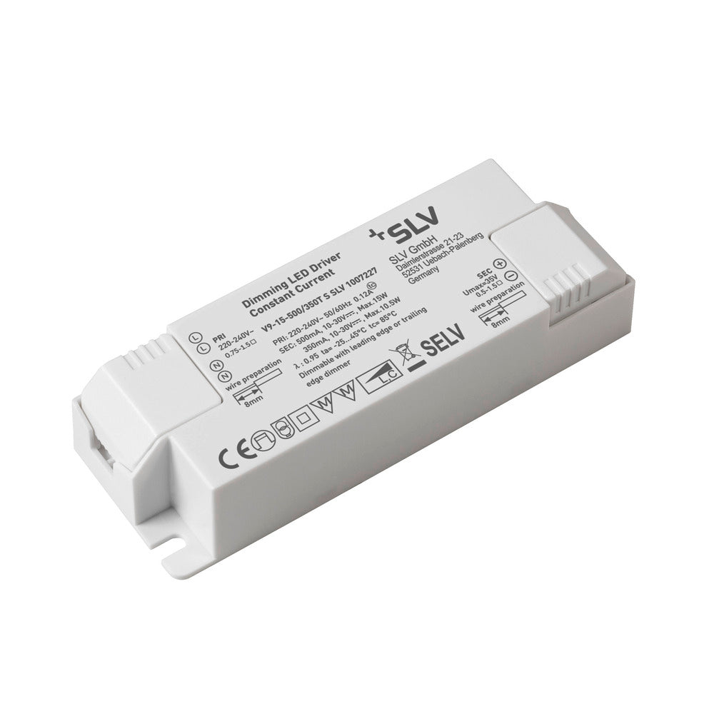 SLV LED Driver 20W 350-500mA Phase Dimmable - 1007227 | Tameson.com