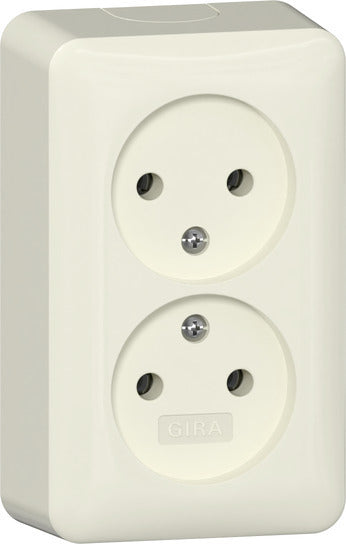 Double Socket Outlet 16A 250V Surface Mount - 479112 | Tameson.com