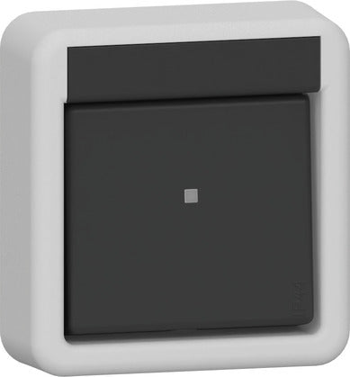 Gira IP44 Waterproof Rocker Switch 10A 250V Grey - 310635 | Tameson.com