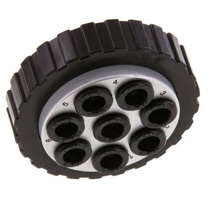 POM Multi-coupling Plug 8x8 mm Push-in Connections Vacuum | Tameson.com