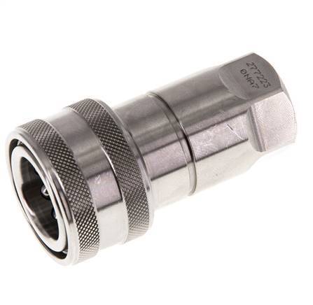 Stainless Steel DN 10 Hydraulic Coupling Socket G 3/8 inch Female Thre | Tameson.com