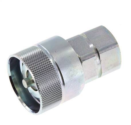 Steel DN 25 Hydraulic Coupling Plug G 3/4 inch Female Threads D M48 x 3 | Tameson.com