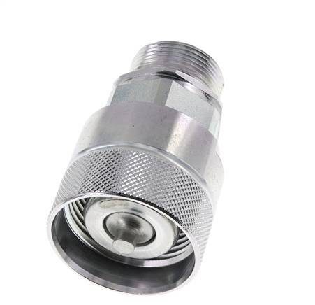 Steel DN 25 Hydraulic Coupling Plug 25 mm S Compression Ring ISO 8434-1 ...