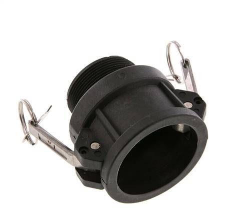 Camlock DN 50 (2'') Polypropylene Coupling R 2'' Male Thread Type B MI ...