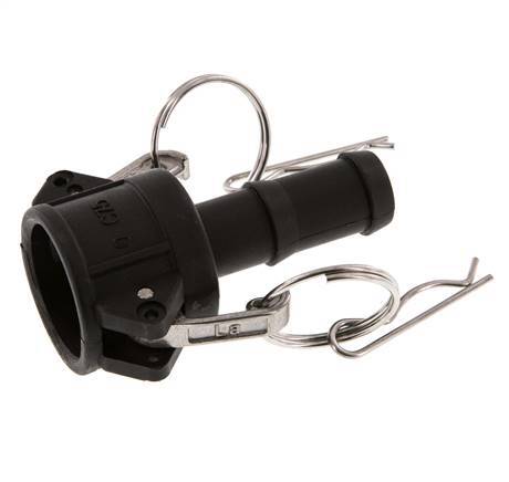 Camlock DN 20 (3/4'') Polypropylene Coupling Hose Pillar (19 mm) Type C ...