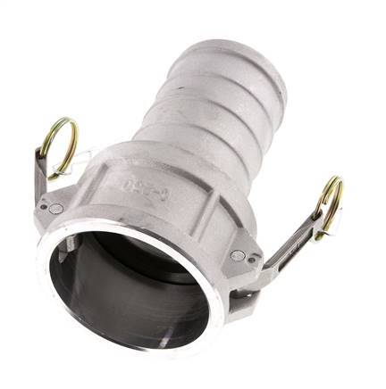 Camlock DN 60 (2 1/2'') Aluminium Coupling Hose Pillar (63 mm) Type C ...