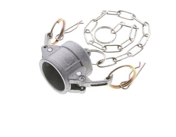 Camlock DN 25 (1'') Aluminium Coupling End Cap Type DC MIL-C-27487 ...