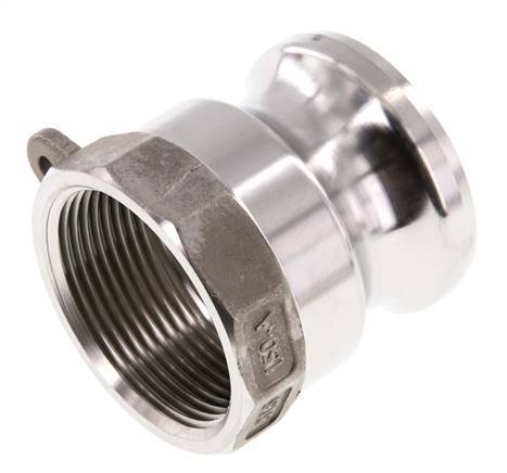 Camlock DN 40 (1 1/2'') Stainless Steel Coupling Rp 1 1/2'' Female ...