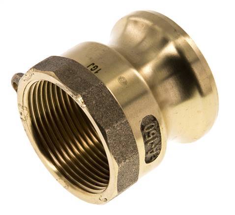 Camlock DN 40 (1 1/2'') Brass Coupling Rp 1 1/2'' Female Thread Type A ...
