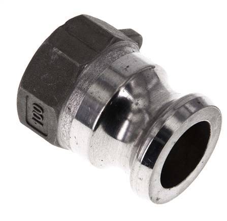 Camlock DN 25 (1'') Aluminium Coupling Rp 1'' Female Thread Type A MIL ...