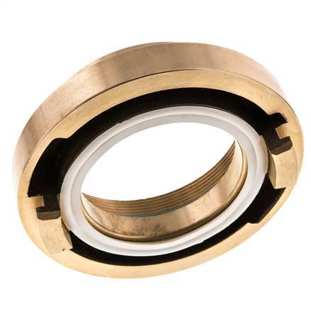 100 (115 mm) Brass Storz Coupling G 4'' Female Thread | Tameson.com