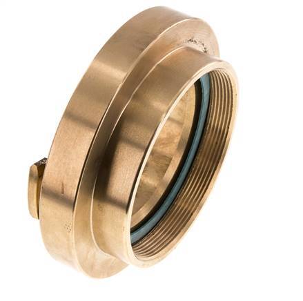100 (115 mm) Brass Storz Coupling G 4'' Female Thread | Tameson.com