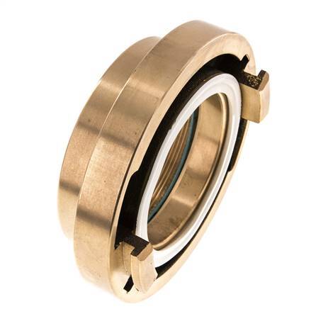 100 (115 mm) Brass Storz Coupling G 4'' Female Thread | Tameson.com