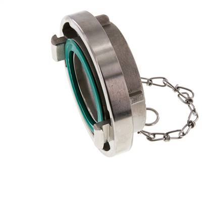 75-B (89 mm) Stainless Steel Cap for Storz Coupling | Tameson.com